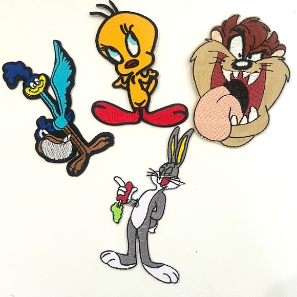Accessories | Road Runner Patch Iron On Looney Tunes Cartoon Diy Tweety ...